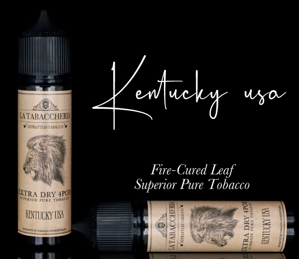 Tobacco Extract - Extra Dry 4Pod - Original White - Kentucky USA 20ml ...